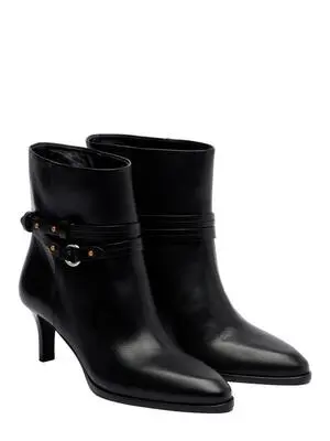 Isabel Marant Étoile Meyli 55 Leather Ankle Boots - Black
