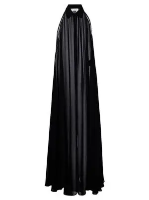 THE FRANKIE SHOP Sukie Sheer Maxi Dress - Black