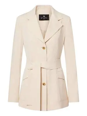 Etro Safari Blazer - Beige