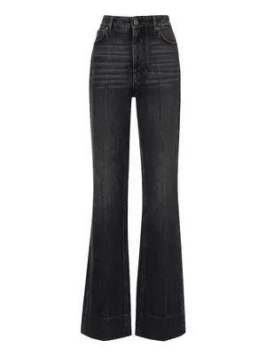 Dolce & Gabbana High-rise Flared Jeans - Black
