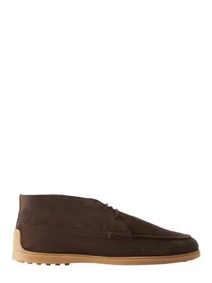 TOD'S Suede Desert Boots - Brown