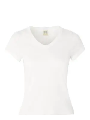 FLORE FLORE Jill Baby Organic Cotton-jersey T-shirt - White