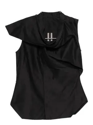 Rick Owens Cotton Tank Top - Black