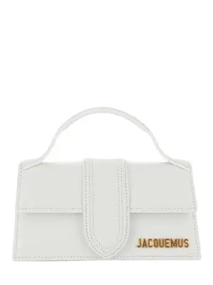 Jacquemus Le Grand Bambino Leather Handbag - White