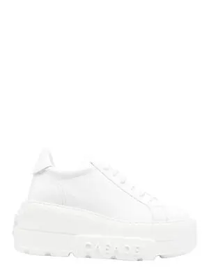 Casadei Nexus Leather Sneakers - White