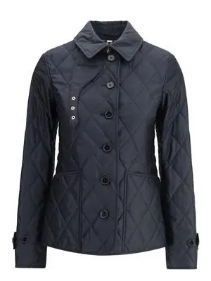 Burberry Quilted Jacket - Blue