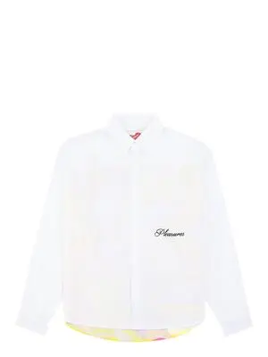 PLEASURES X Richard Bernstein Pilule Button Up - White