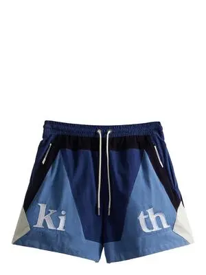 Kith Micro Cord Turbo Shorts - Blue