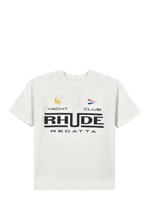 Rhude Regatta Club Tee - White