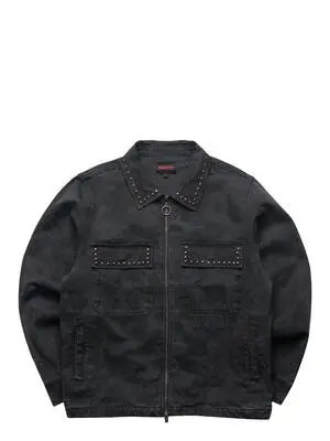PLEASURES Cowhide Work Jacket