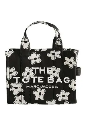 Marc Jacobs The Small Daisy Canvas Tote Bag - Black