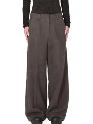 LOW CLASSIC Wide Leg Pants - Grey