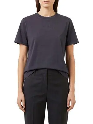 GANNI Ganni T-Shirt Charcoal