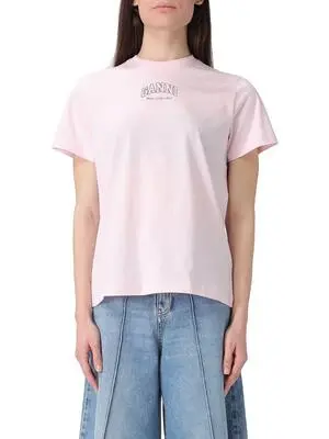 GANNI T-shirt - Pink