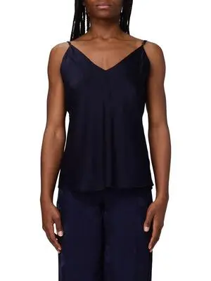 FORTE_FORTE V-neck Spaghetti Strap Camisole - Blue