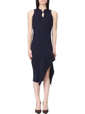 Stella McCartney Ribbed Knit Dress - Ink