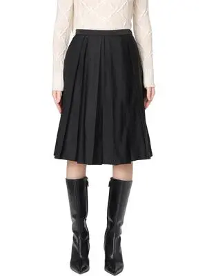 Ermanno Scervino Pleated Skirt - Black