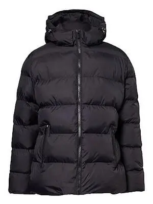 ARNE Hooded Shell-padded Puffer Jacket - Black