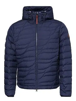 Moncler Hooded Shell-down Jacket - Navy