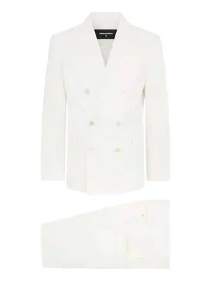 Dsquared2 Casablanca Double-breasted Suit - White