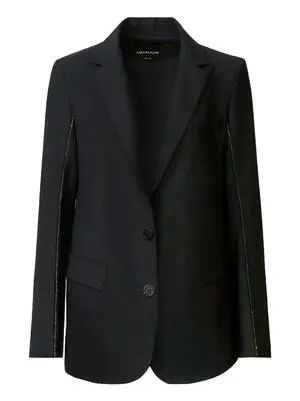 Fabiana Filippi Notch-lapels Blazer - Blue