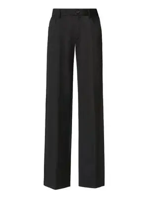 Fabiana Filippi Jersey Trousers - Black