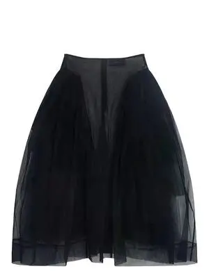 Simone Rocha Textured Panel Skirt - Black