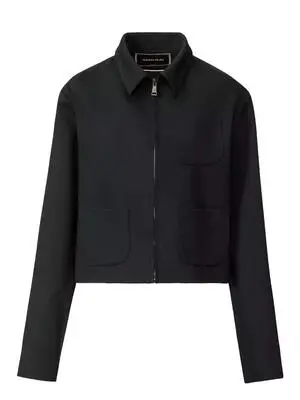 Fabiana Filippi Patch-pocket Zip Jacket - Black