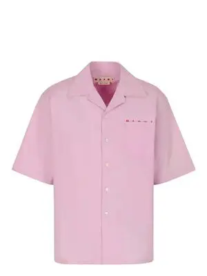 Marni Logo Pocket Shirt - Pink