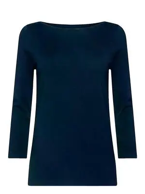 Wolford Long-sleeved Cordoba Top - Blue