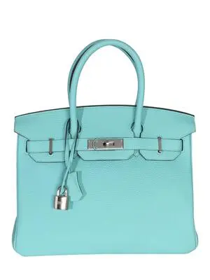 Hermès Birkin 30 Phw - Blue