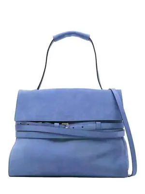 Moschino Buckle Shoulder Bag - Blue