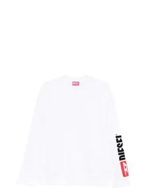 DIESEL Logo Sweatshirt - White