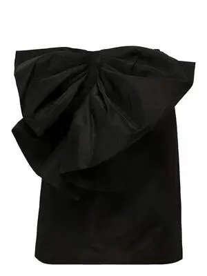 N°21 Flap-pocket Mini Skirt - Black