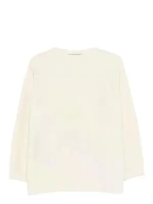 NICHOLSON & NICHOLSON Long-sleeve Ribbed Sweater - Neutrals