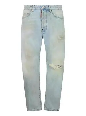 Dsquared2 Distressed Trousers - Blue
