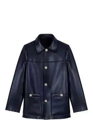 Maje Reversible Jacket - Blue