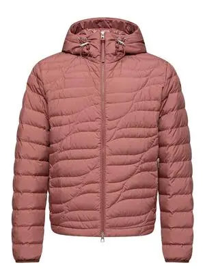 Moncler Chitu Hooded Short Down Jacket - Red