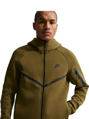 Nike Tech Fleece Windrunner Full-zip Jacket - Brown