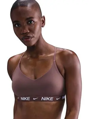Nike Indy Light Support Padded Adjustable Sports Bra - Purple