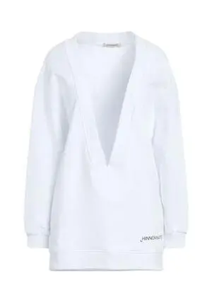 HINNOMINATE Cotton French Terry Sweatshirt - White