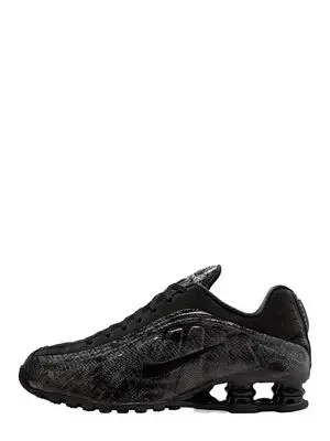 Nike Shox R4 Print Sneakers - Black