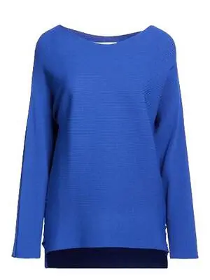 Liviana Conti Knitted Lightweight Sweater - Blue