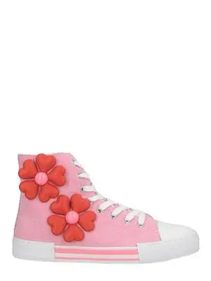 Moschino Couture High-top Sneakers - Pink