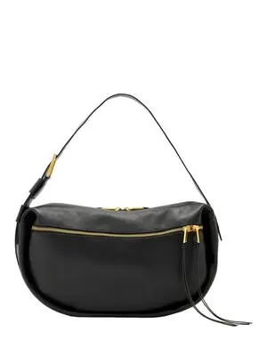 ALLSAINTS Noemie Leather Shoulder Bag - Black