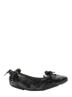 Acne Studios Ballerina Lace-up Shoes - Black