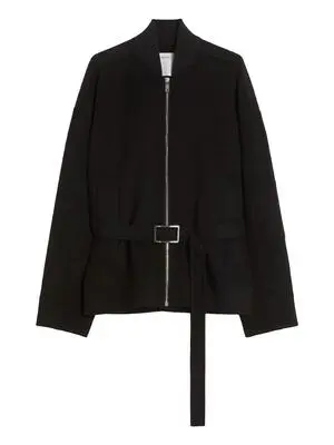 Sportmax Short S Coat - Black