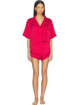 Free People X Sugar Rush Pj Set - Luxe Red