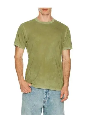 Cotton Citizen Classic Crew In Green - Vintage Fennel