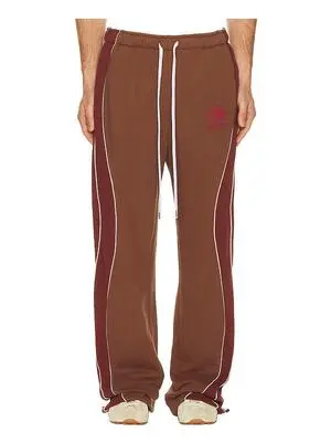NAHMIAS Ollie Sweatpant In Burgundy - Vintage Burgundy